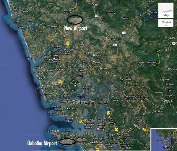 The opening of the airport “Mopa” in Goa is planned for 2015
