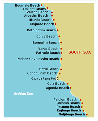 Map of Goa [Visual Guide]